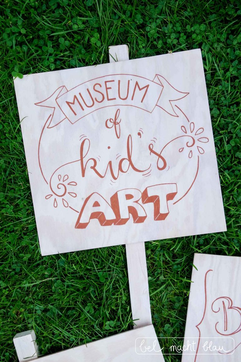 DIY-Anleitung: Handbemalte Holzschilder für unsere Familienhochzeit ...